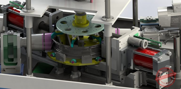 Hydraulic Type Motorcycle Rim Dimple Hole Punching Machine | Cycle ...